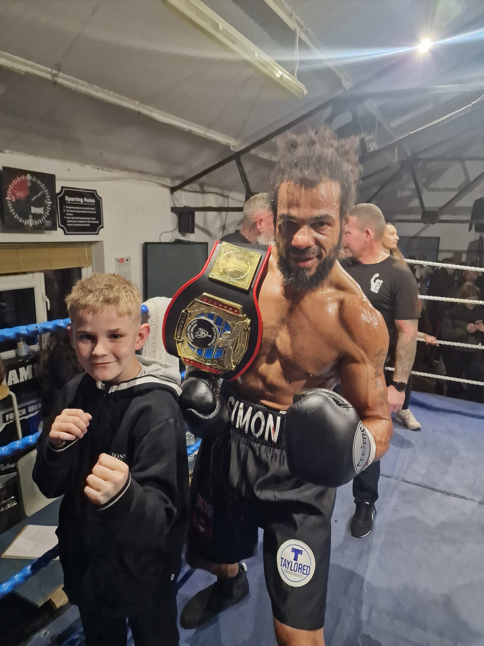 Michael Simon wins Light Heavyweight Title Belt in South Moreton ...